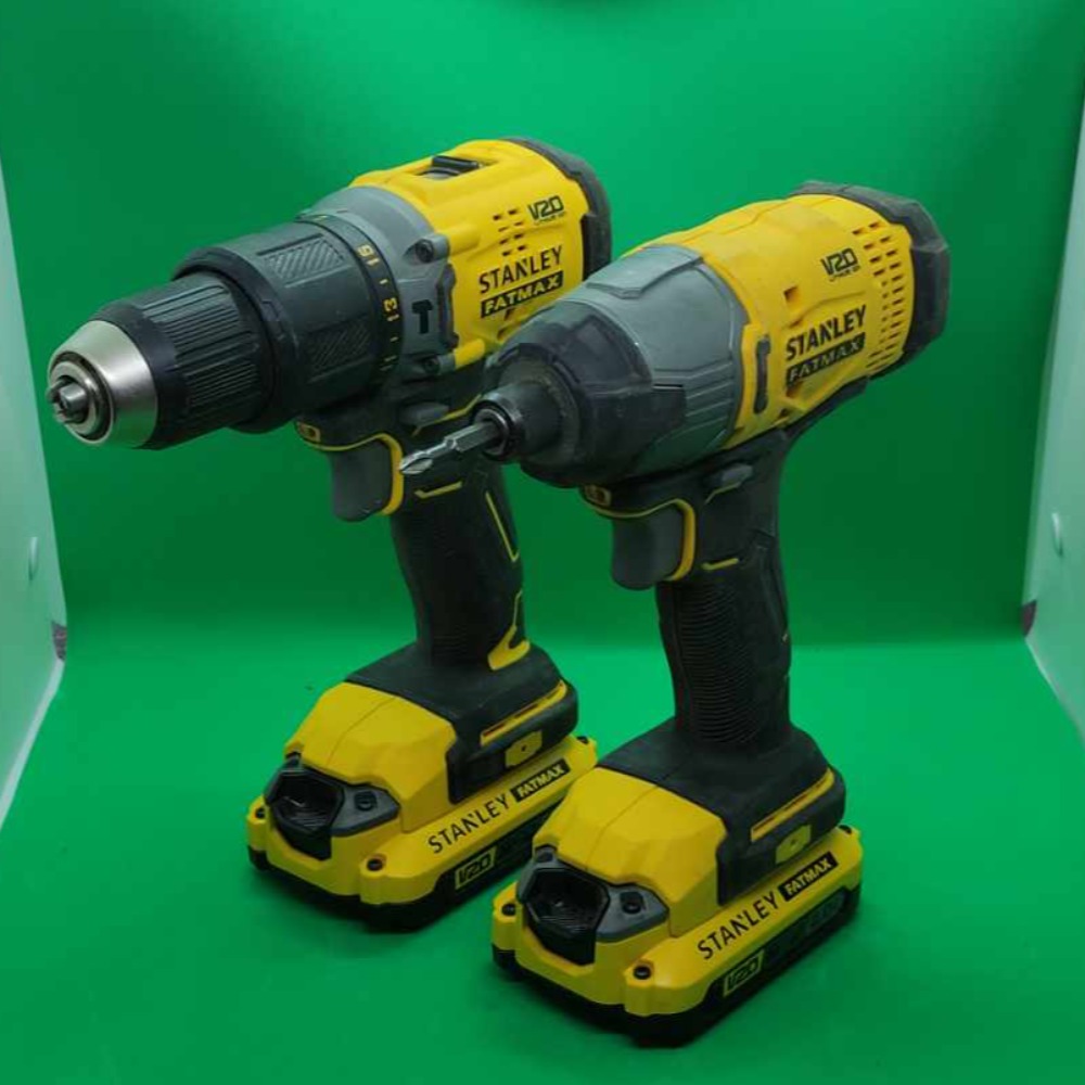 Pre-owned Stanley Fatmax Stanley fatmax drill set - Own4Less